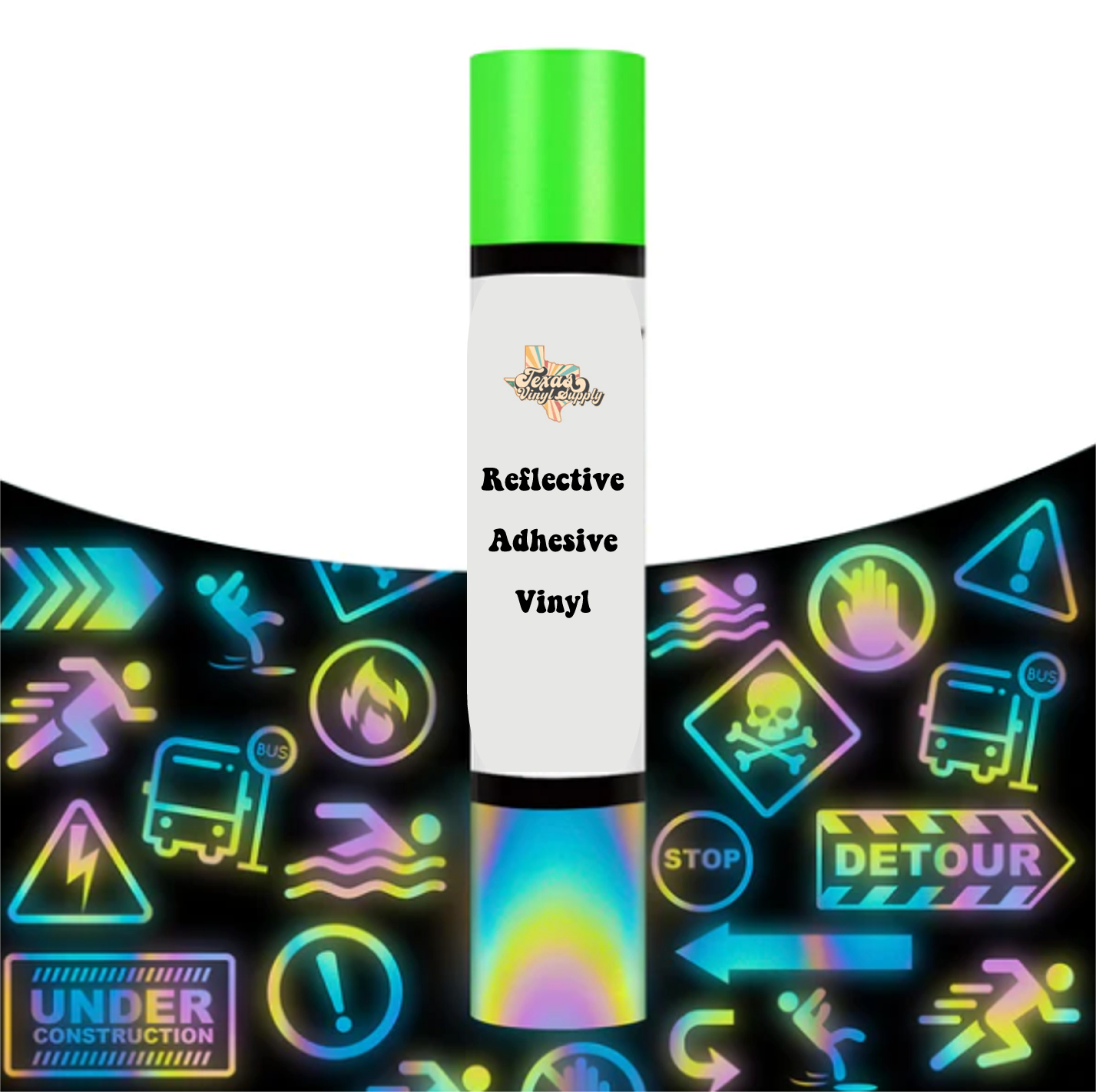 Reflective Adhesive Vinyl | Texas Vinyl Supply