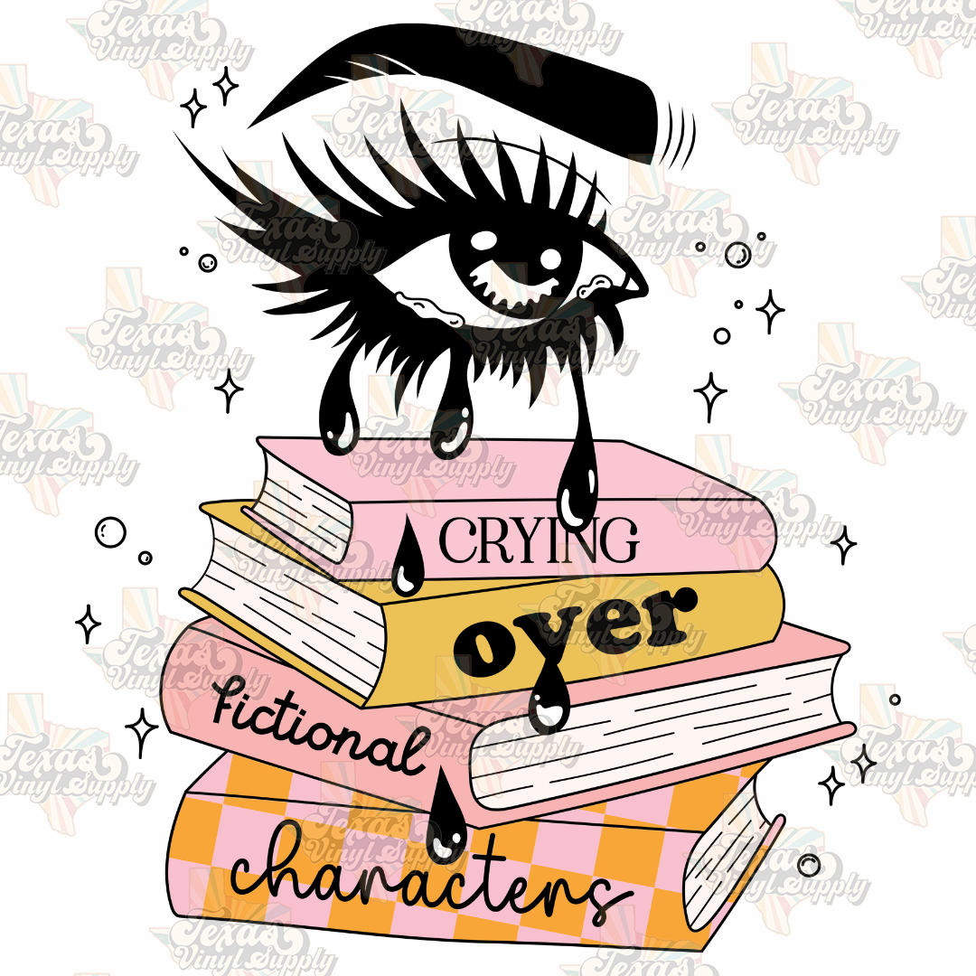 Crying Over Fictional Characters, Books | Texas Vinyl Supply
