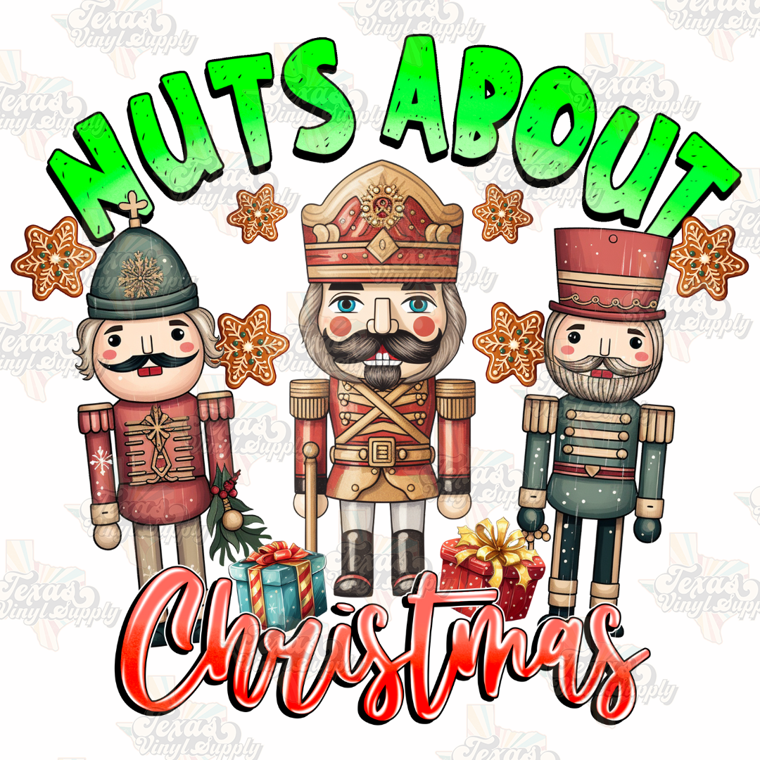 Ch-2024, Nuts About Christmas, Nutcrackers | Texas Vinyl Supply