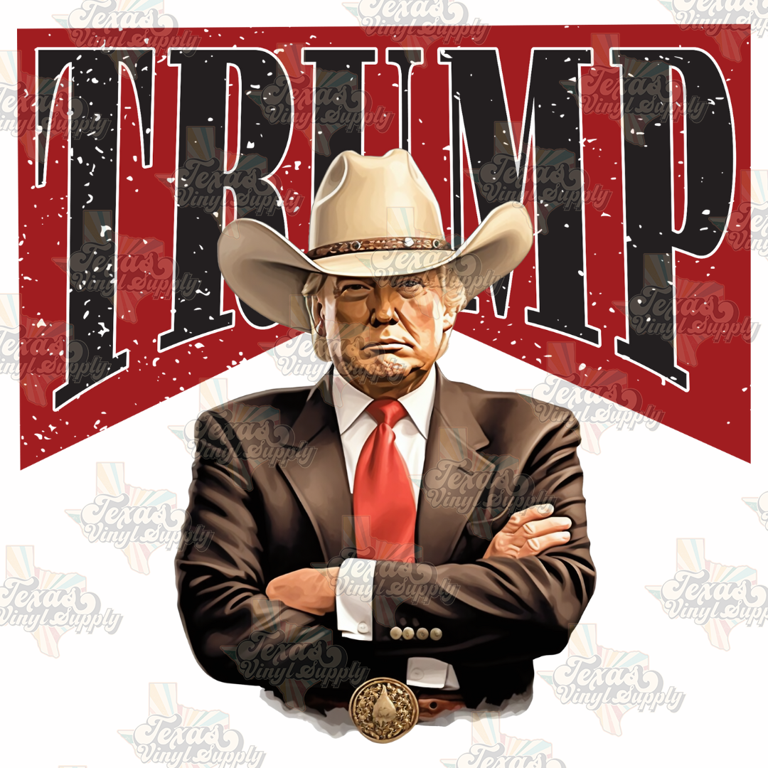 Trump Cowboy #2 | Texas Vinyl Supply