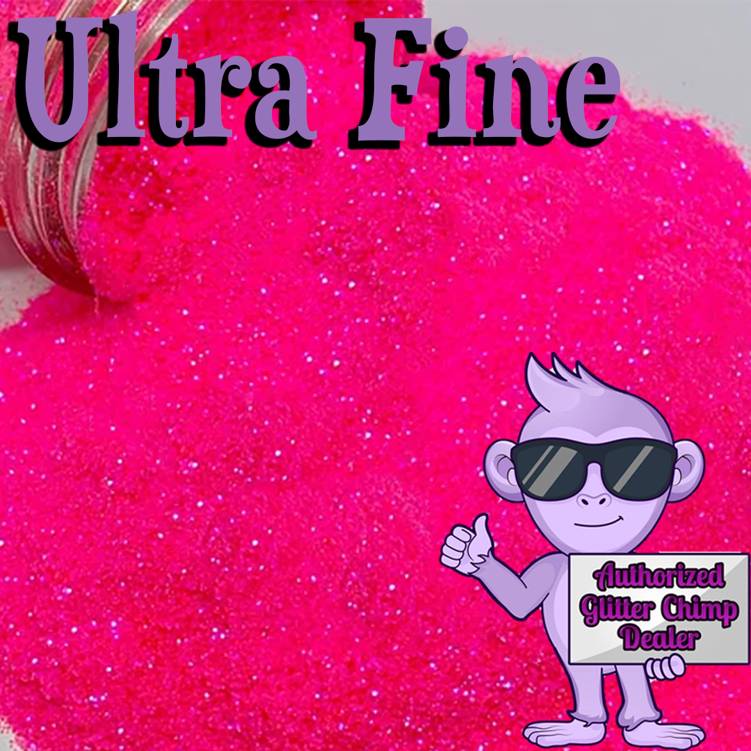 Glitter Chimp, Ultra Fine Glitter | Texas Vinyl Supply