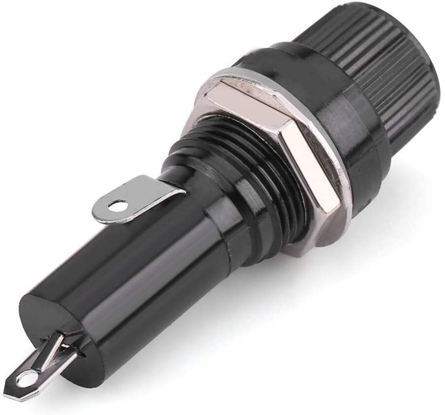 Buss Fuse Holder Socket, 125v/15a/6x30mm | Texas Vinyl Supply